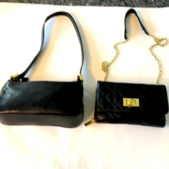 Unbranded | Bags | Two Black Adult Or Teenager Unbranded Purses Bundle ...